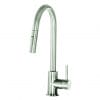 Pull-Down Kitchen Brushed Nickel Faucet 16-1/4" - Lenova Sinks