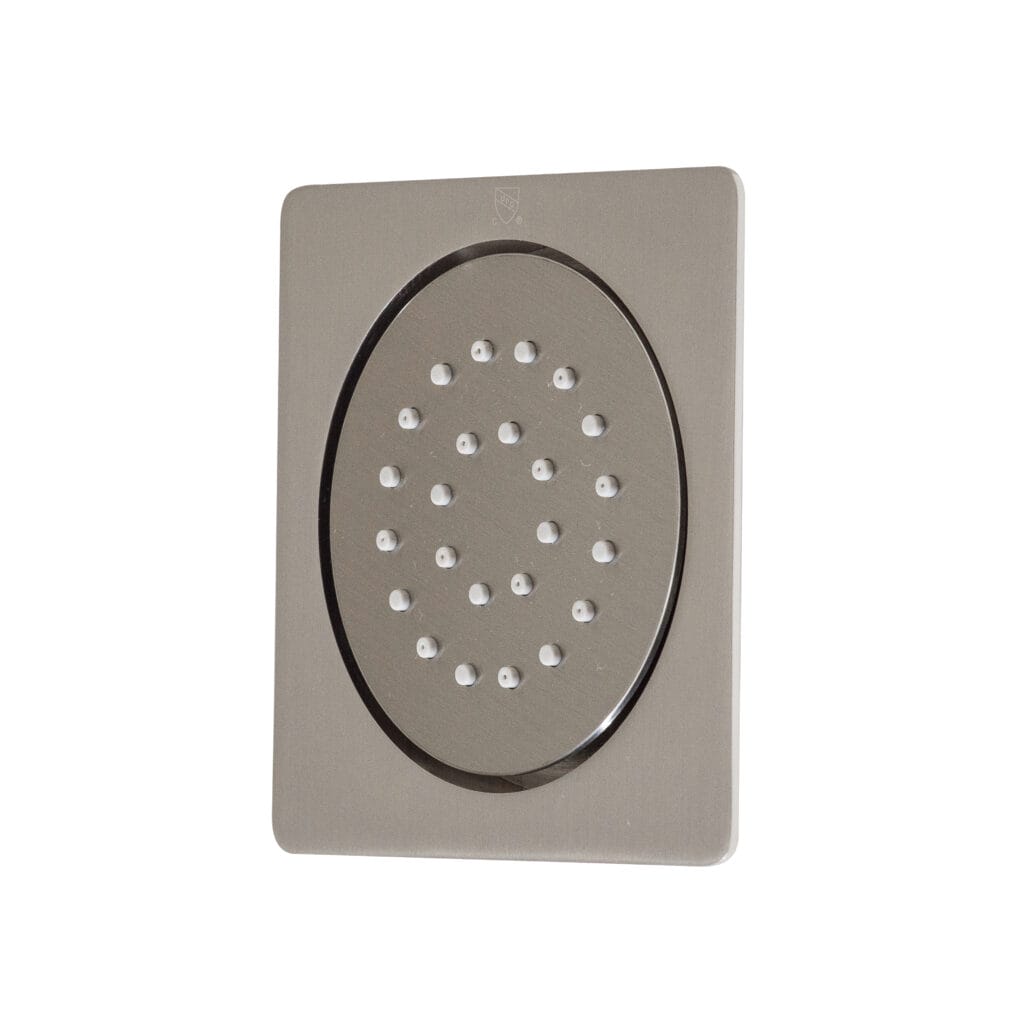Shower Body Jet Concealed Square Brushed Nickel - Lenova Sinks